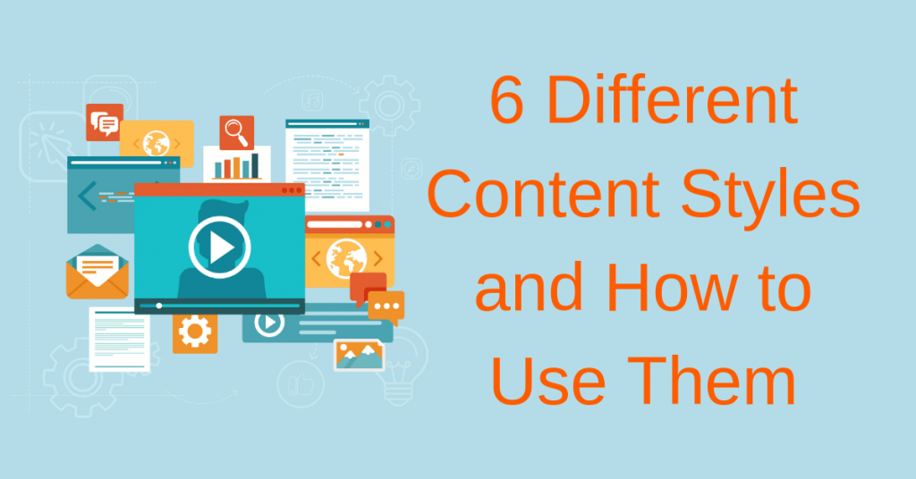 6 Different Content Styles and How to Use Them - DIFFERENT GRAVY DIGITAL